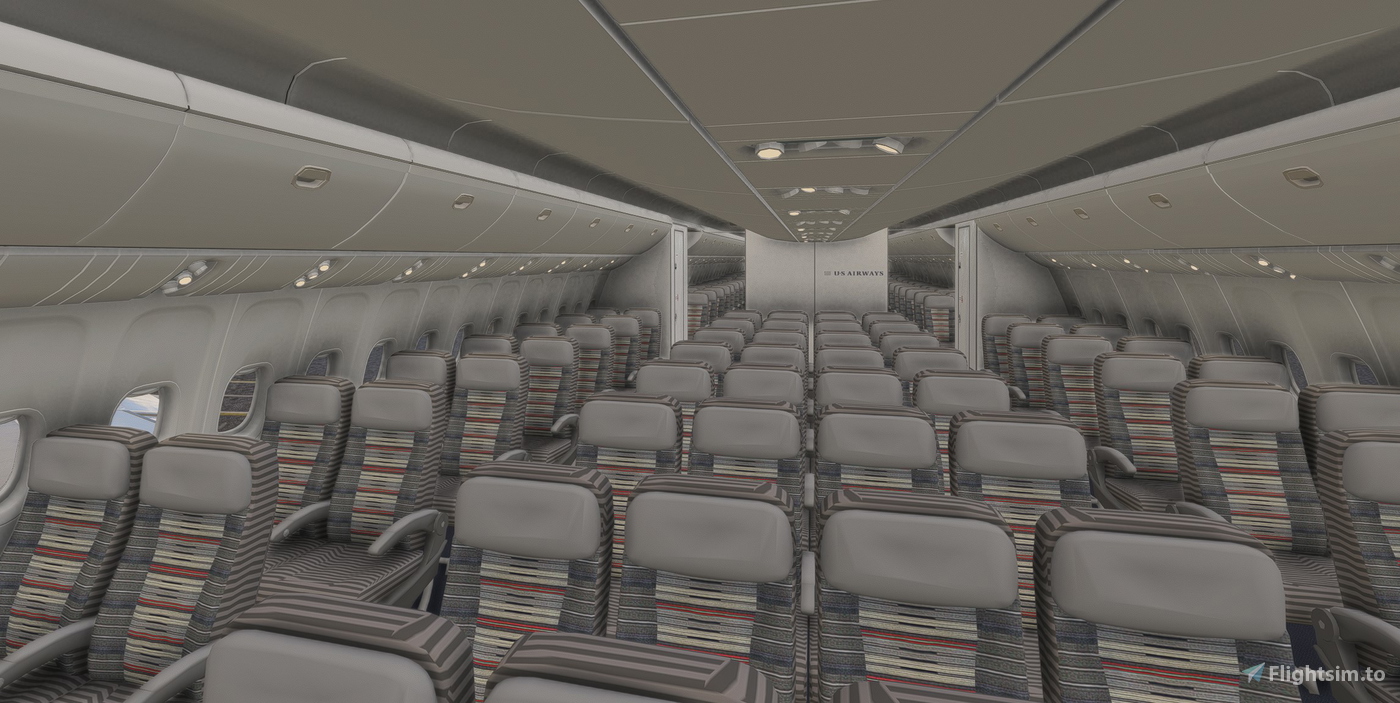 US AIRWAYS - N678US (FICTIONAL) for Microsoft Flight Simulator | MSFS