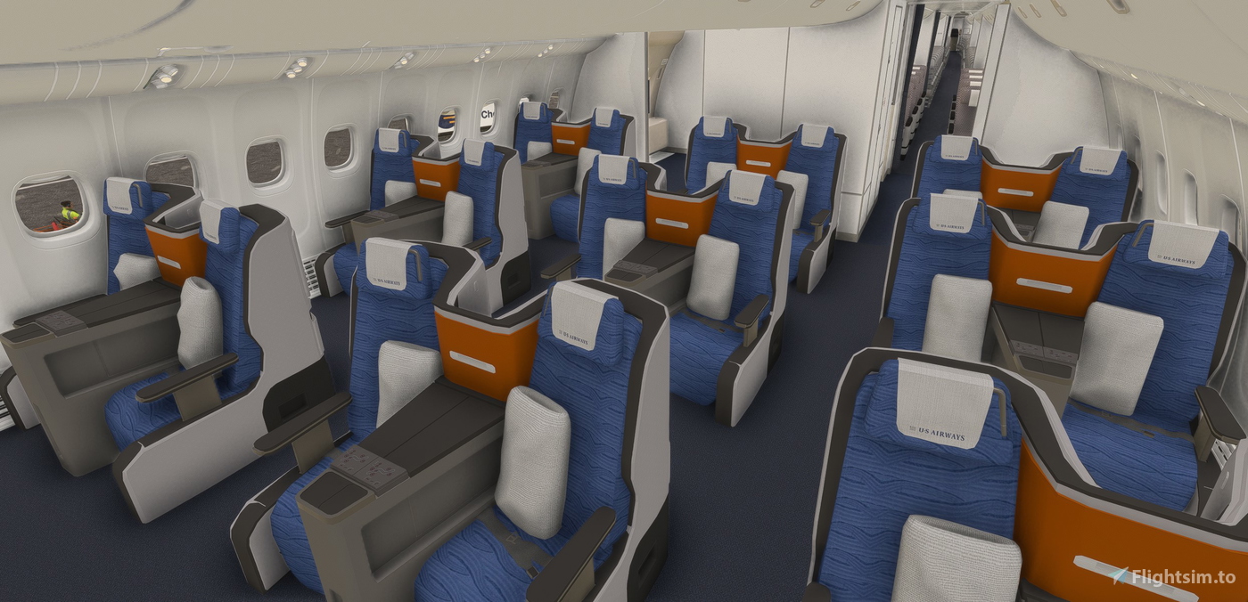 US AIRWAYS - N678US (FICTIONAL) for Microsoft Flight Simulator | MSFS