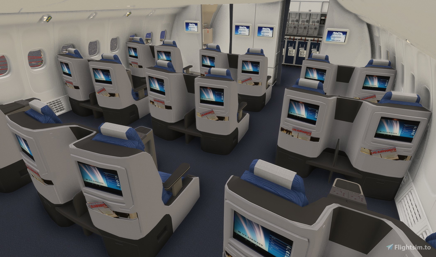 US AIRWAYS - N678US (FICTIONAL) for Microsoft Flight Simulator | MSFS