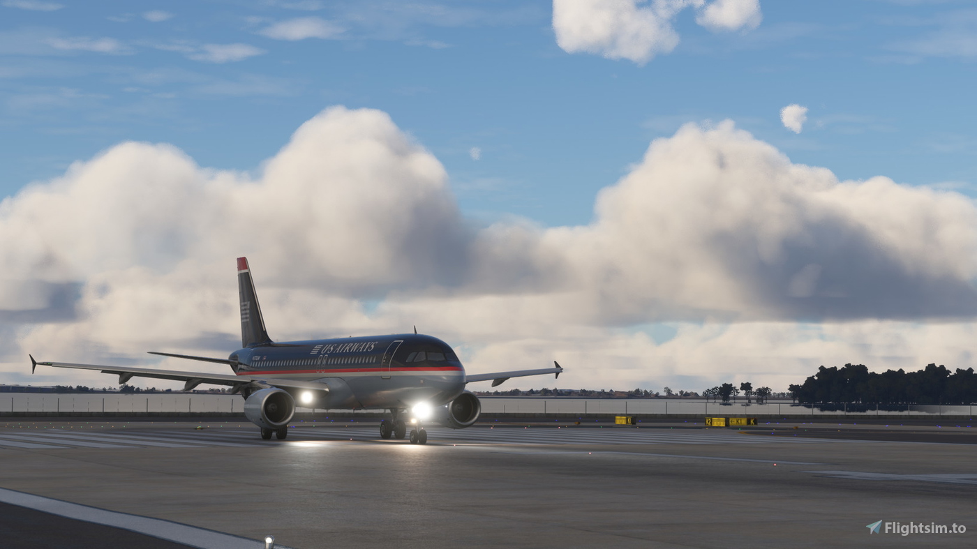 US Airways CFM N117UW black | Fenix A320 V2B2 for Microsoft Flight ...