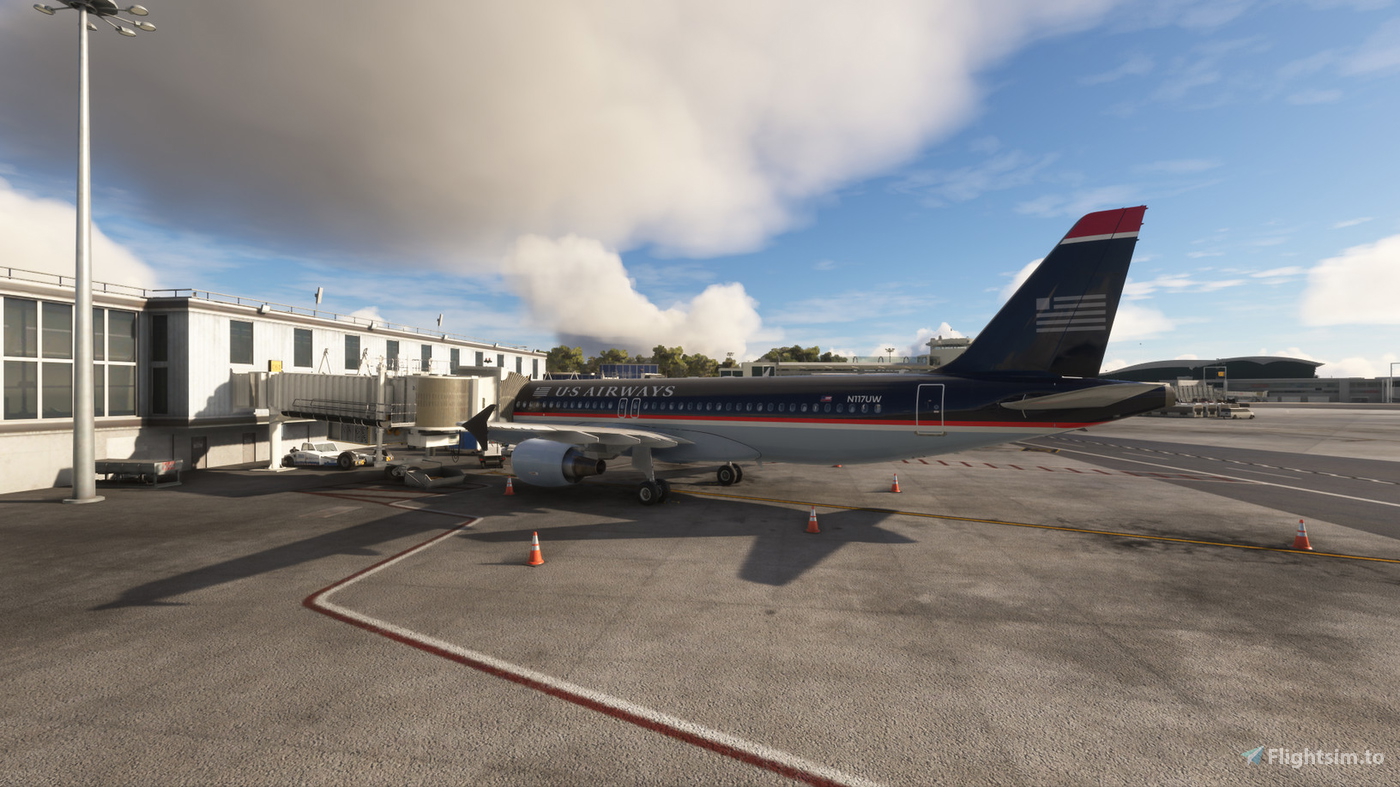 US Airways CFM N117UW black | Fenix A320 V2B2 for Microsoft Flight ...