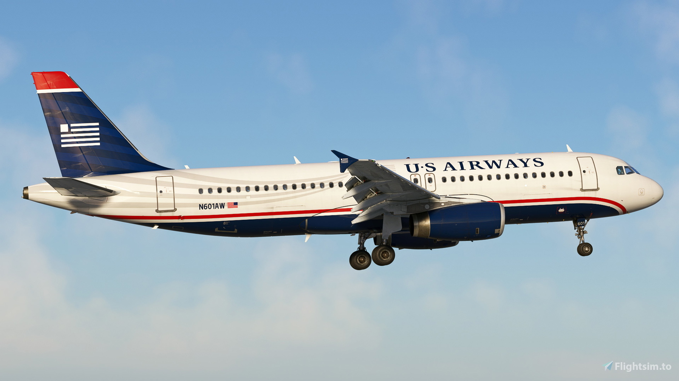 US Airways | Pack | w/Cabin | Fenix A320 V2 (8K + 4K) for Microsoft ...