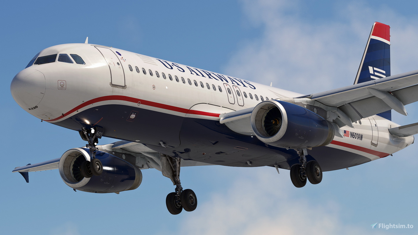 US Airways | Pack | w/Cabin | Fenix A320 V2 (8K + 4K) for Microsoft ...