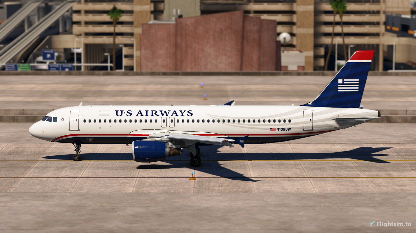 US Airways | Pack | w/Cabin | Fenix A320 V2 (8K + 4K) for Microsoft ...