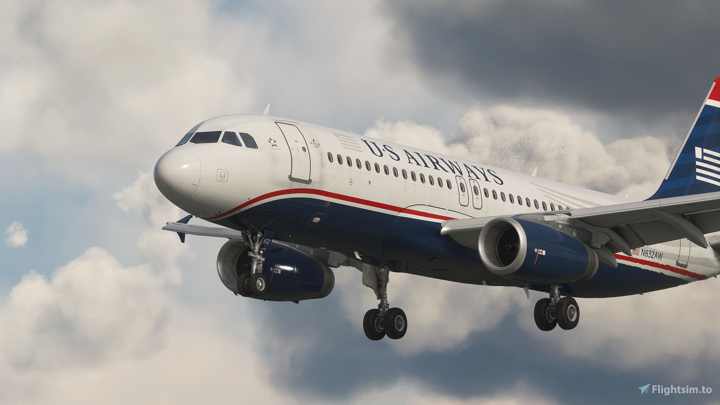 US Airways (Last Colors) - Fenix A320 (V2) (IAE) for Microsoft Flight ...