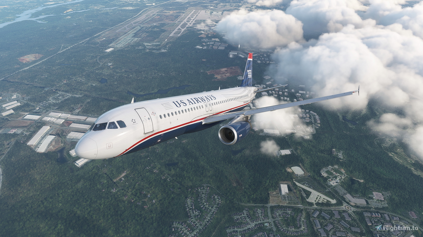 US Airways (Last Colors) - Fenix A320 (V2) (IAE) for Microsoft Flight ...