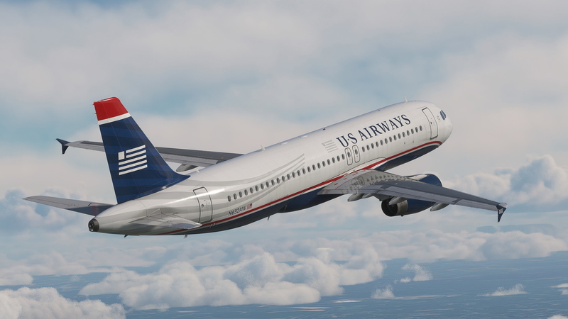 US Airways (Last Colors) - Fenix A320 (V2) (IAE) for Microsoft Flight ...
