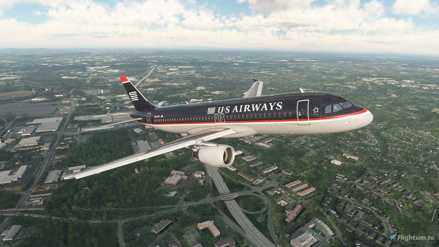 US Airways (Old Colors) - Fenix A320 (V2) (CFM) for Microsoft Flight ...