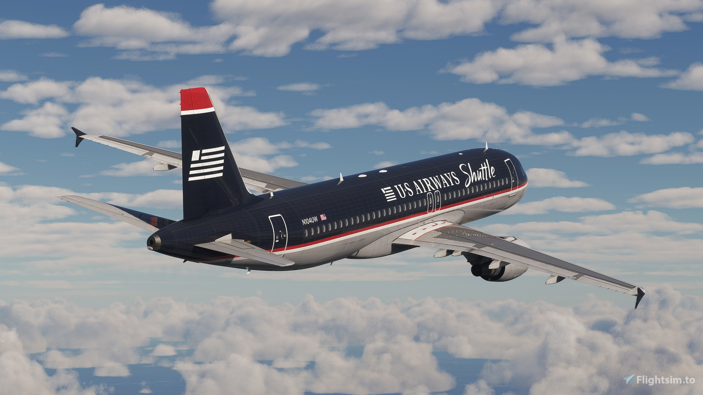 US Airways (Shuttle - N104UW) - Fenix A320 (V2) (CFM) for Microsoft ...