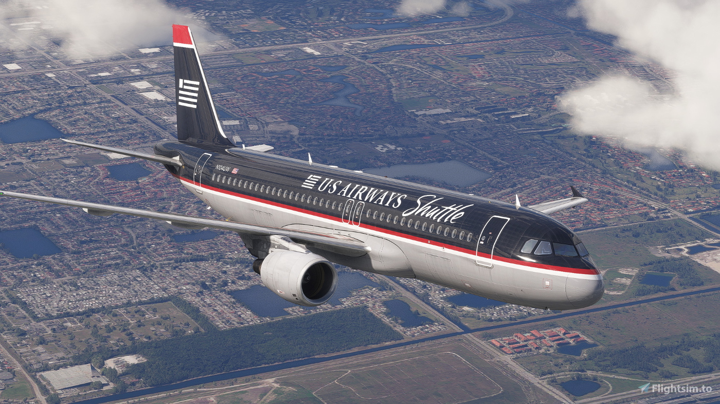 US Airways (Shuttle - N104UW) - Fenix A320 (V2) (CFM) for Microsoft ...
