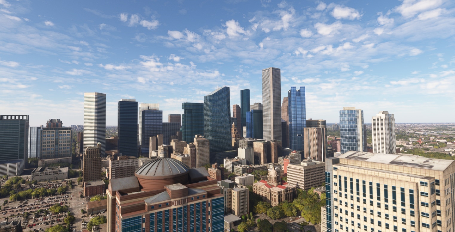 SamScene3D - USA Modern Cities Vol. 3 for Microsoft Flight Simulator | MSFS