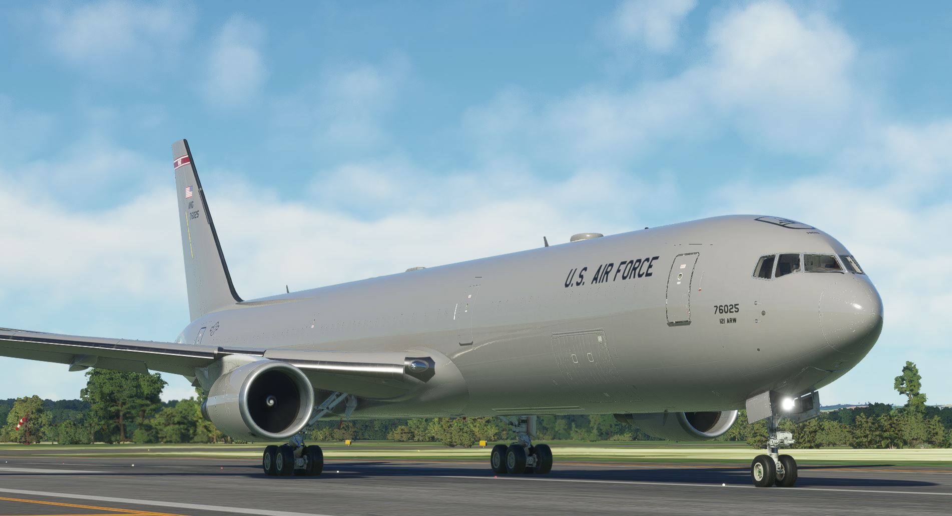 USAF Air National Guard livery for CS 767-400ER - MSFS Add-on ...