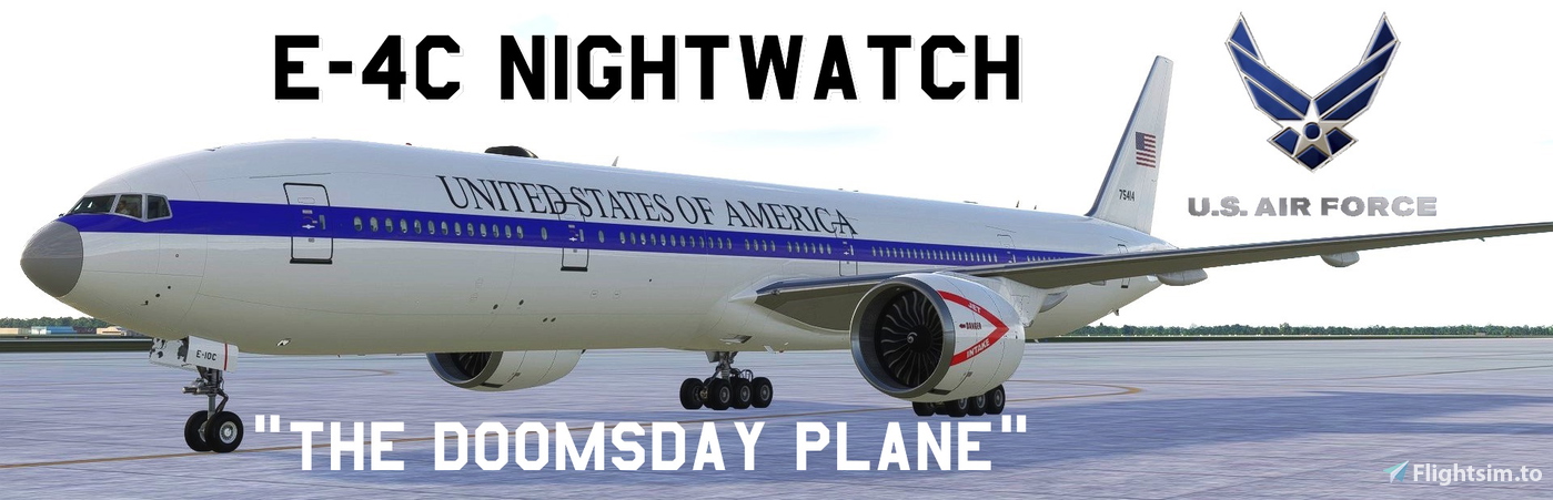 USAF E-4C Nightwatch (Fictional) pour Microsoft Flight Simulator | MSFS