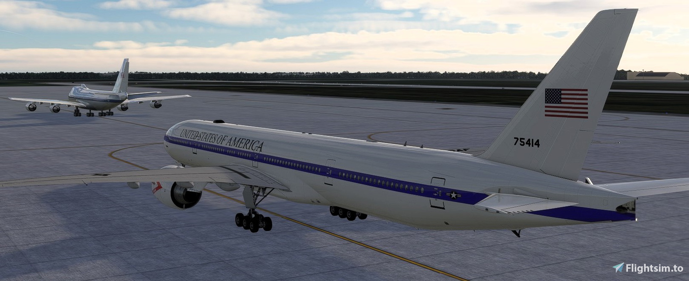 USAF E-4C Nightwatch (Fictional) pour Microsoft Flight Simulator | MSFS