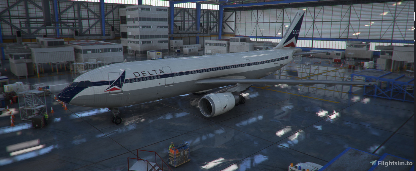 V2 INI BUILDS A300-B6 DELTA for Microsoft Flight Simulator | MSFS