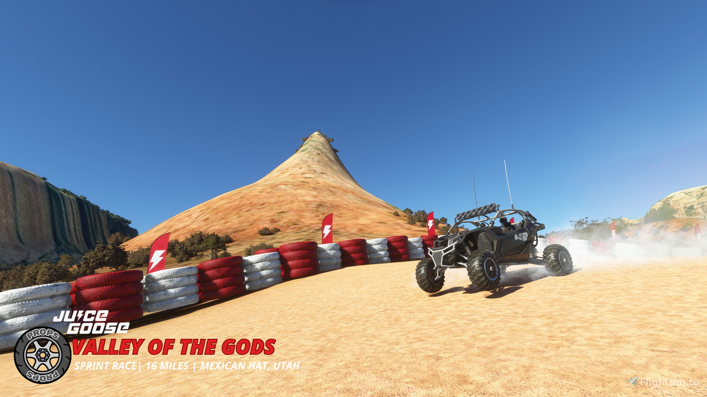 VALLEY OF THE GODS SPRINT (VOTG) - JUICE GOOSE for Microsoft Flight ...