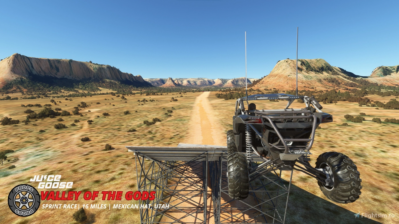 VALLEY OF THE GODS SPRINT (VOTG) - JUICE GOOSE for Microsoft Flight ...