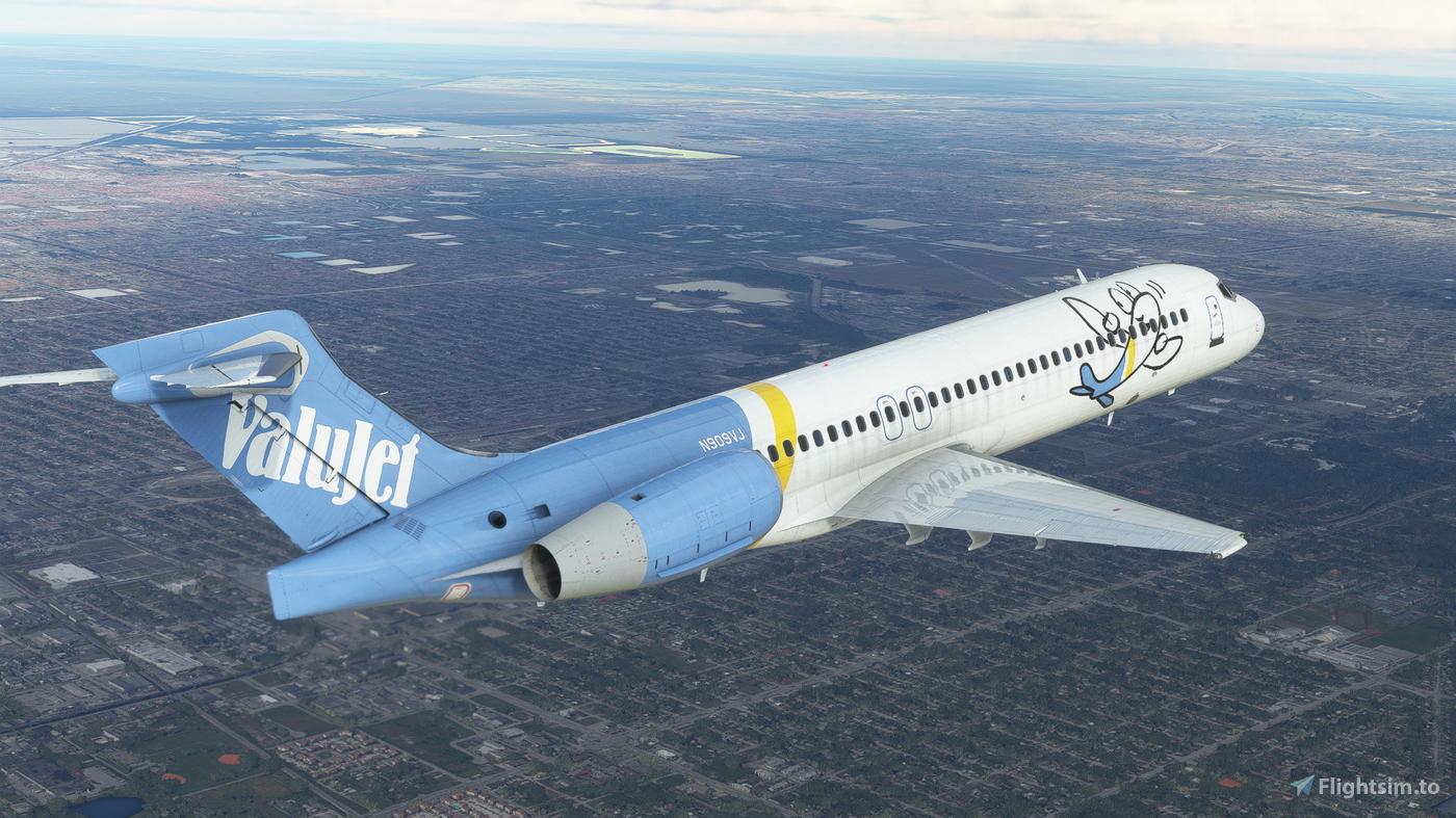ValuJet (Fictional) - CS 717 for Microsoft Flight Simulator | MSFS