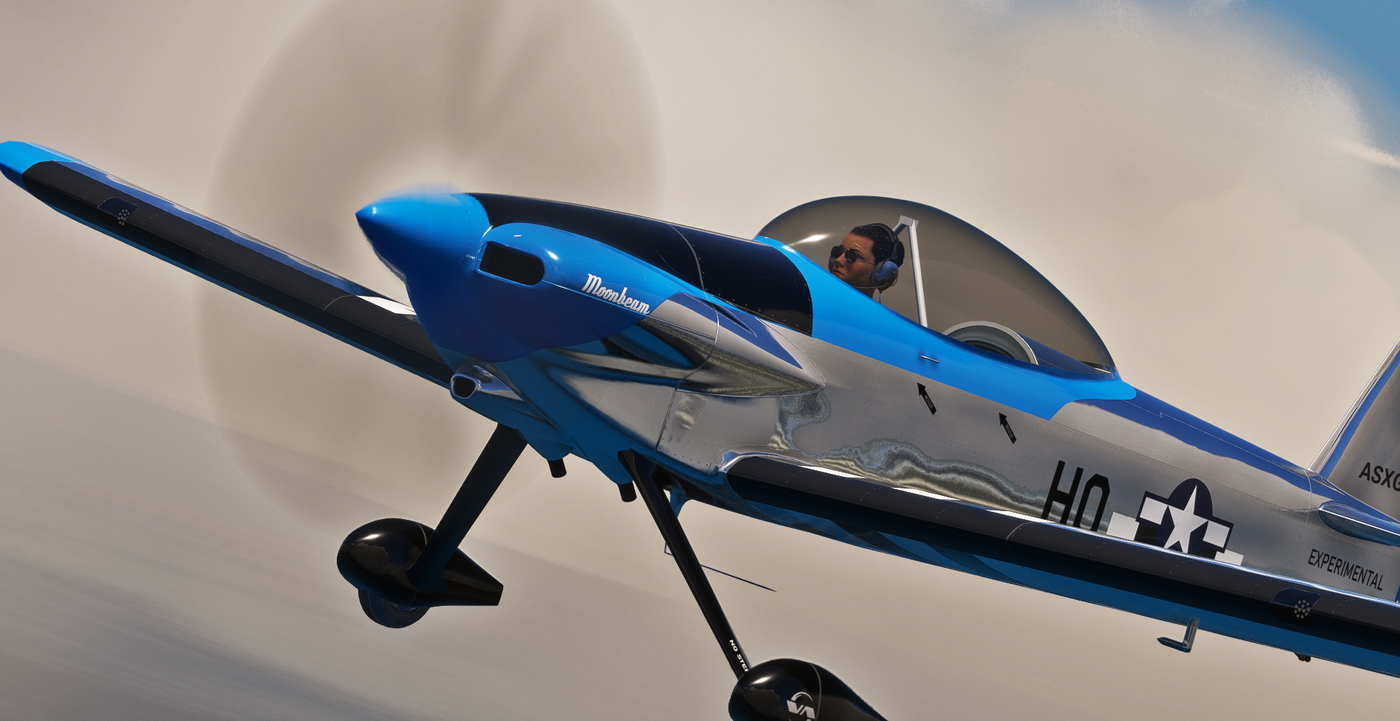 Van's Aircraft RV-4 - Moonbeam for Microsoft Flight Simulator | MSFS