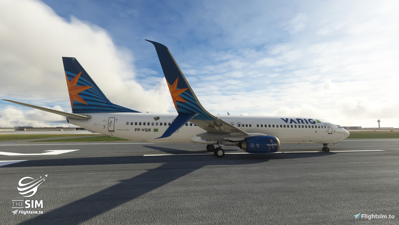 VARIG [8K] Livery PP-VQR のために Microsoft Flight Simulator | MSFS