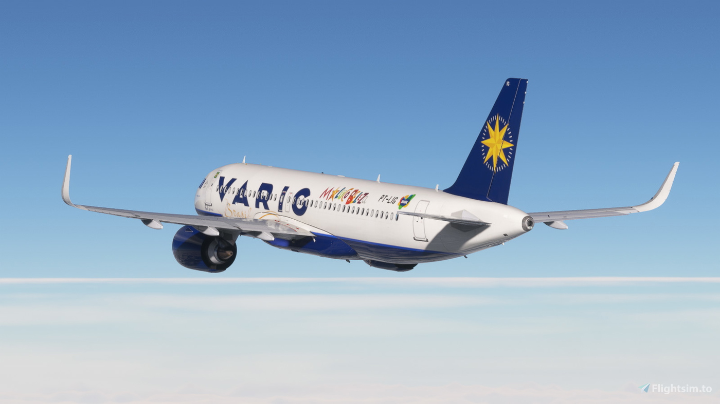 VARIG Brasil (fictional) | inibuilds a320neov2 for Microsoft Flight ...