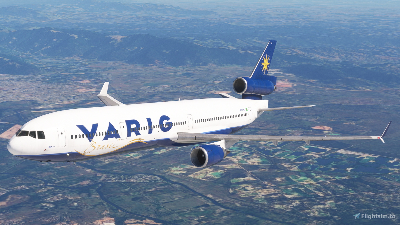 Varig PP-VPJ | w/Cabin for Microsoft Flight Simulator | MSFS