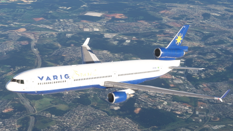 Varig PP-VQX | w/Cabin for Microsoft Flight Simulator | MSFS