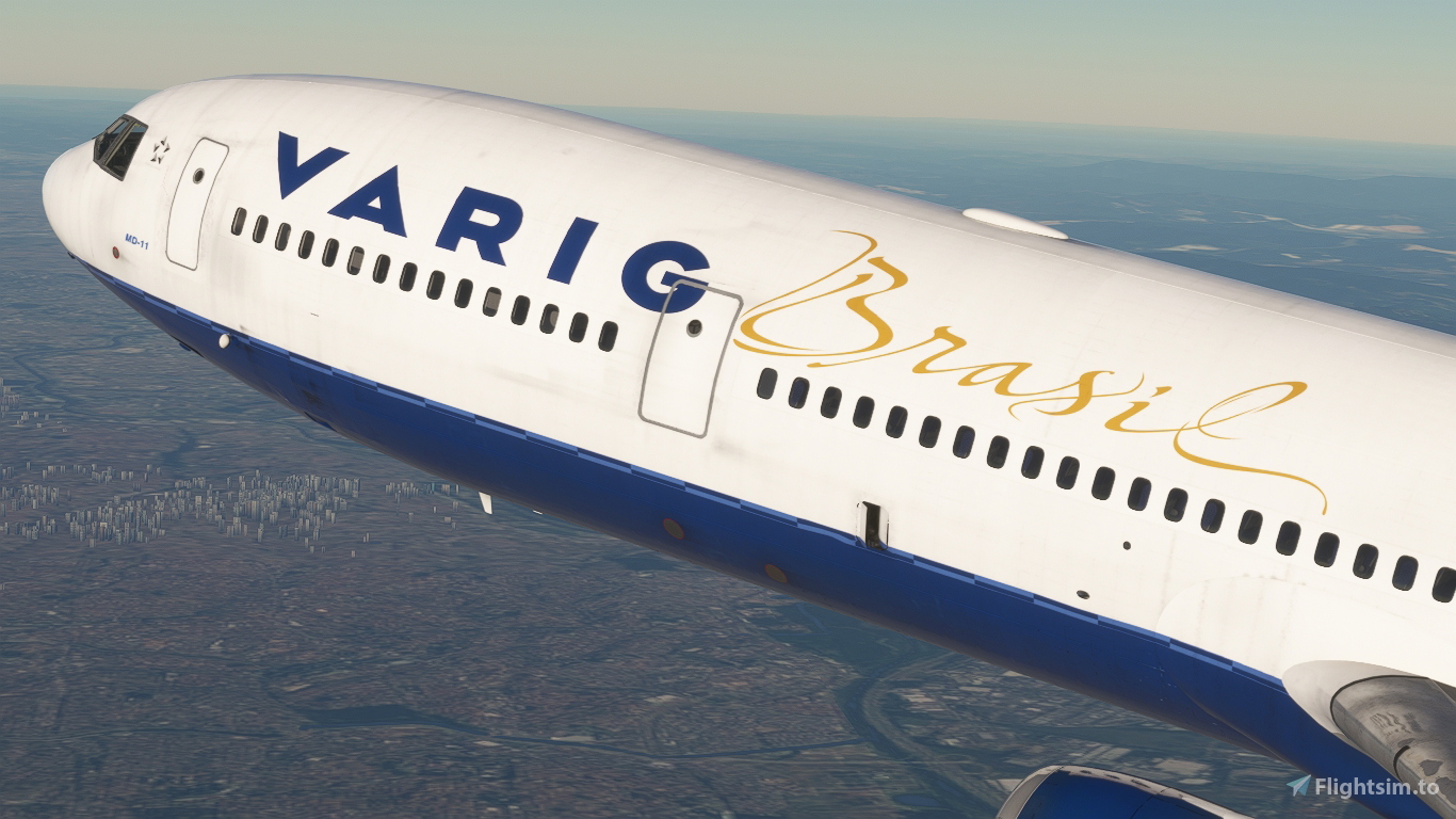 Varig PP-VQX | w/Cabin for Microsoft Flight Simulator | MSFS