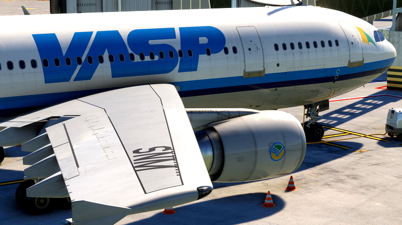 [8k] VASP A300-600R PP-SNM iniBuilds for Microsoft Flight Simulator | MSFS