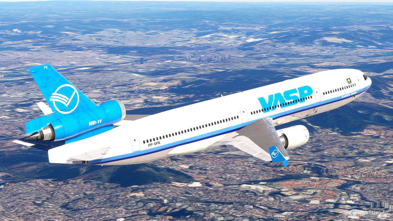 VASP "Kasato Maru" PP-SPK | w/Cabin for Microsoft Flight Simulator | MSFS