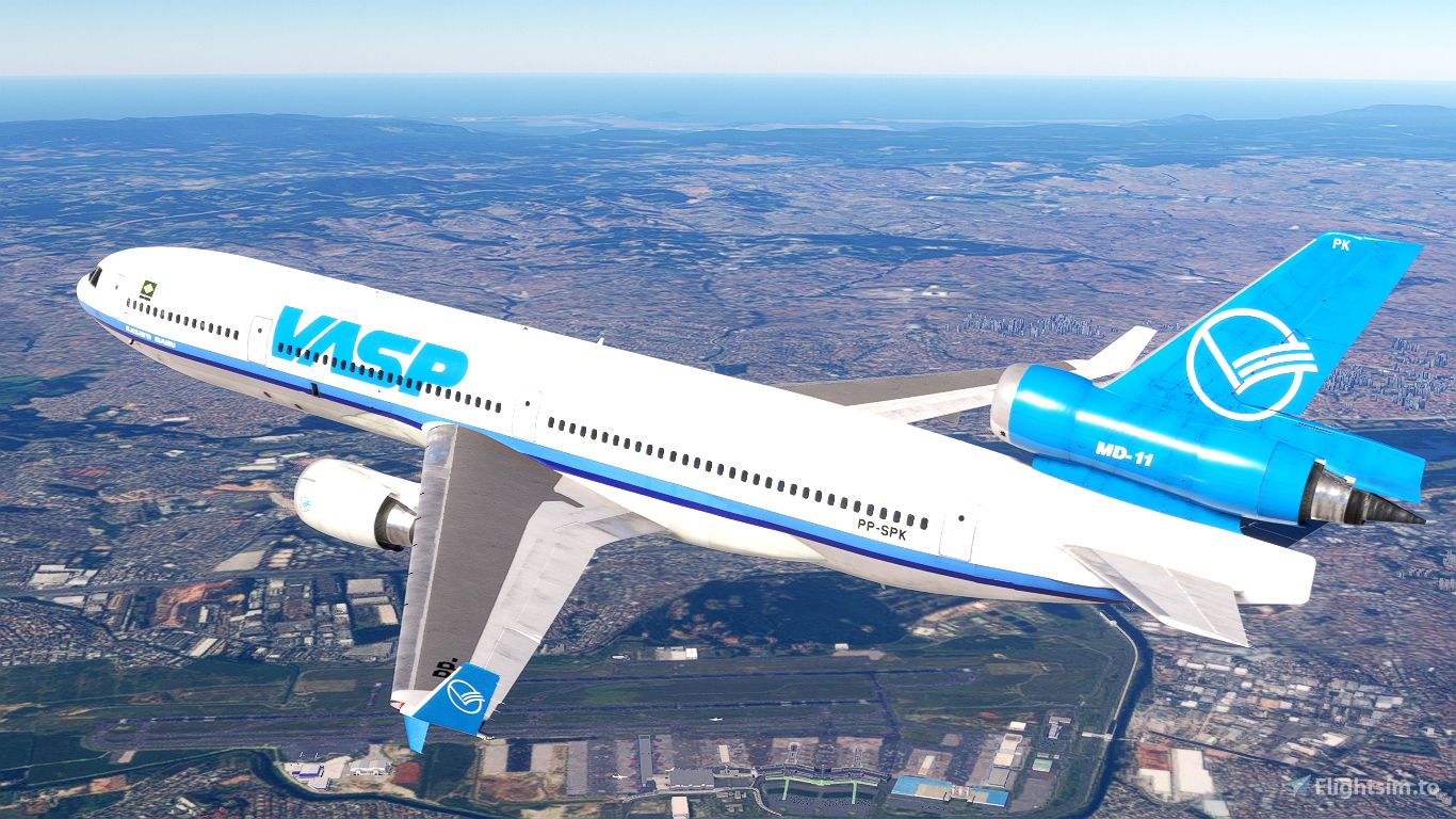 VASP "Kasato Maru" PP-SPK | w/Cabin for Microsoft Flight Simulator | MSFS