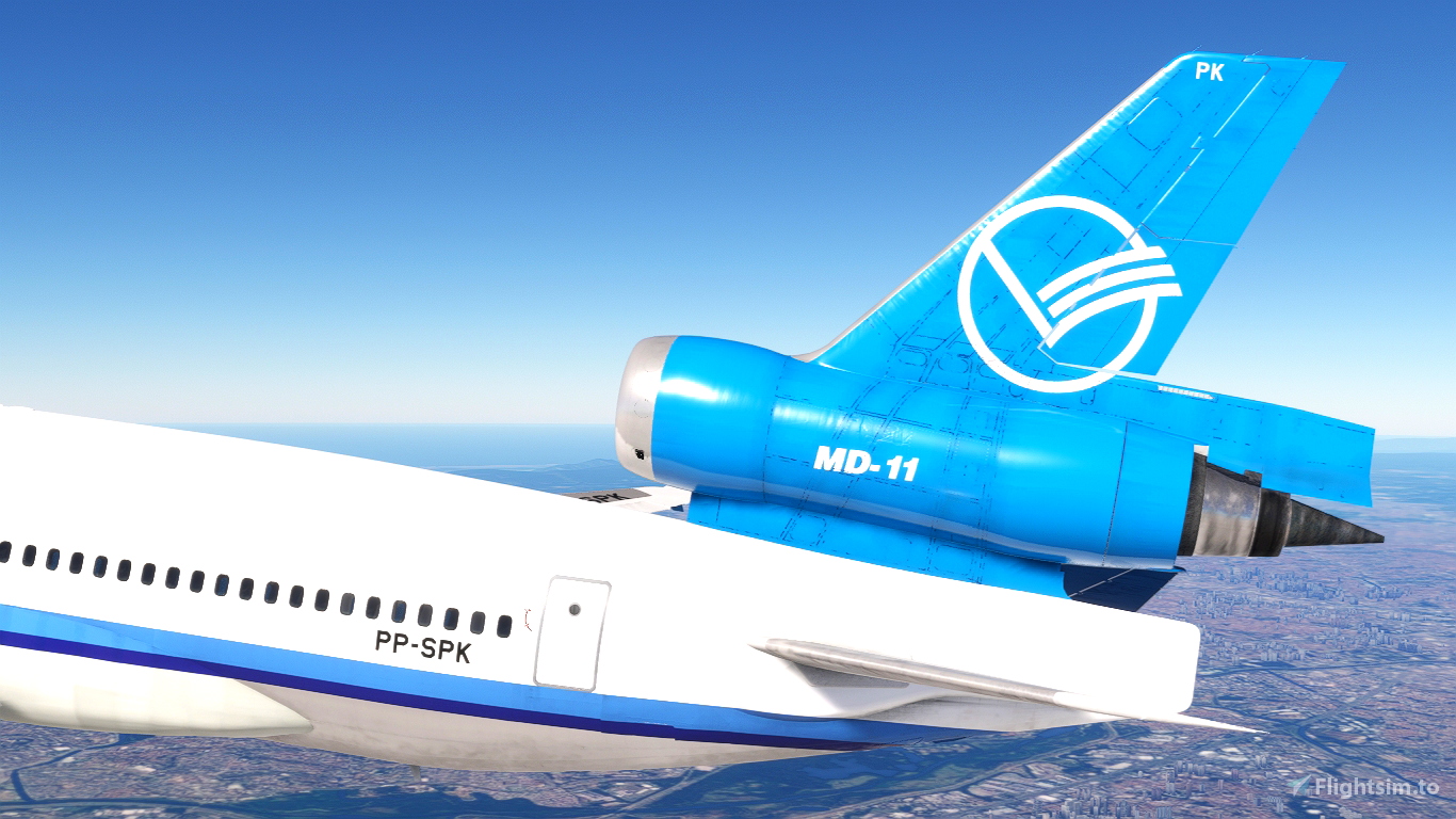 VASP "Kasato Maru" PP-SPK | w/Cabin for Microsoft Flight Simulator | MSFS