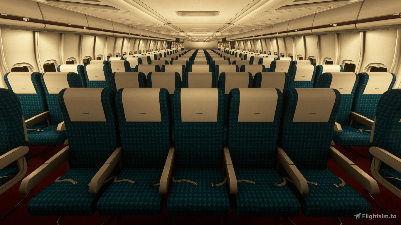 VASP "Kasato Maru" PP-SPK | w/Cabin for Microsoft Flight Simulator | MSFS