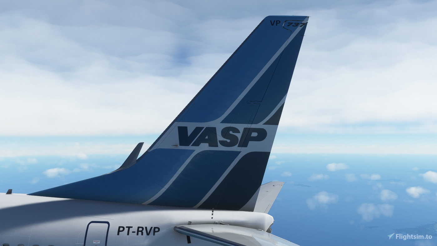 VASP OLD - (PT-RVP - Ficticio) - PMDG 737-700 for Microsoft Flight ...