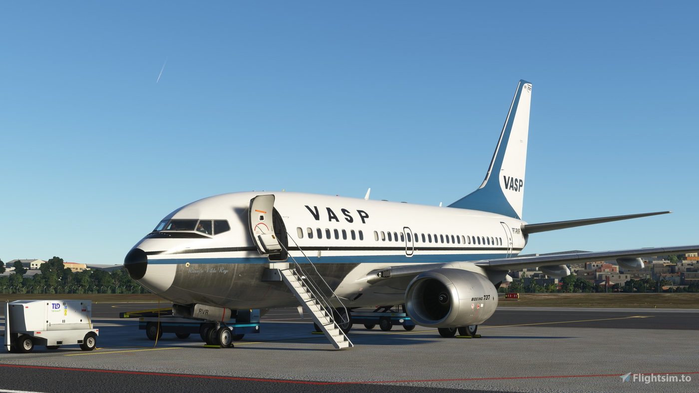 VASP OLD - (PT-RVR)(Ficticio - 8k-resolution - PMDG 737-600 for ...