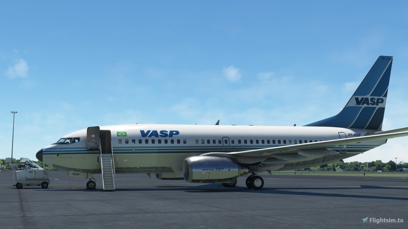 VASP OLD - (PT-RVP - Ficticio) - PMDG 737-700 for Microsoft Flight ...