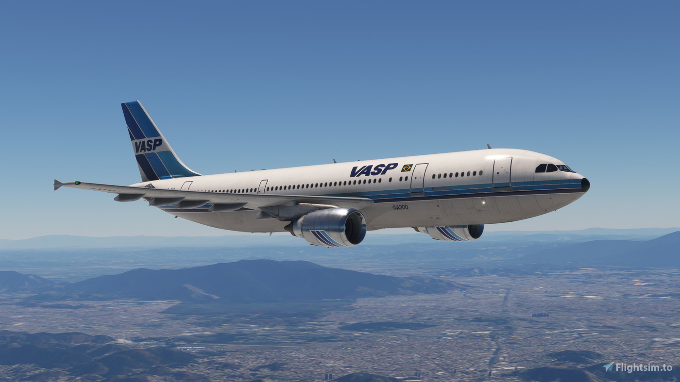 VASP (PP-SNL) - iniBuilds A300-600R for Microsoft Flight Simulator | MSFS
