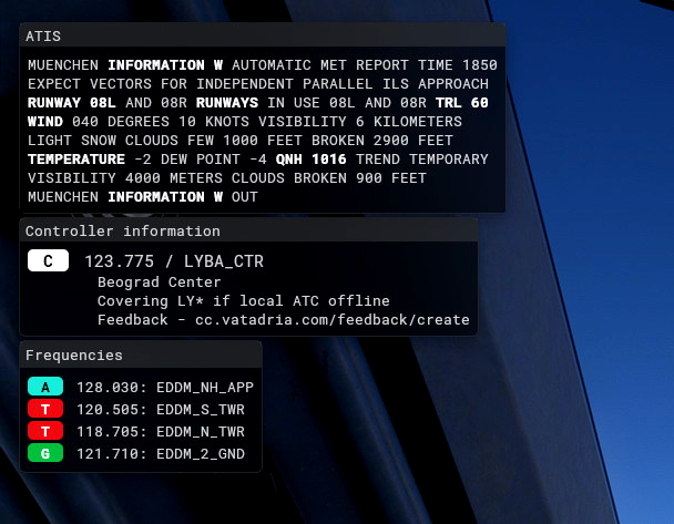 VATSIM Info Popup (VIP) for Flow Pro para Microsoft Flight Simulator | MSFS