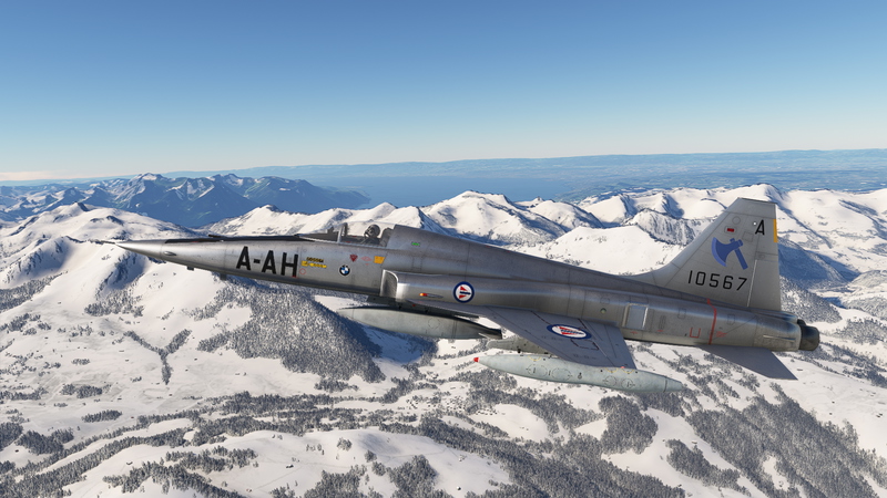 Venom Zero Productions – F–5A Freedom Fighter Royal Norwegian Air Force ...