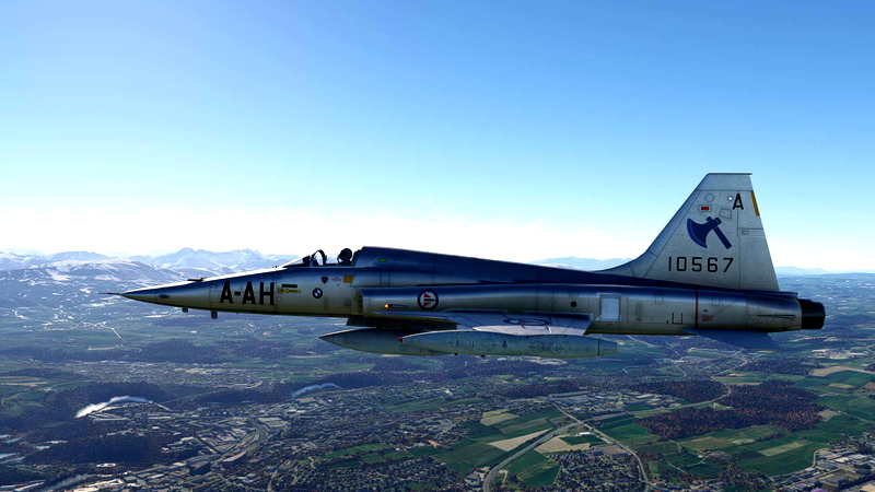 Venom Zero Productions – F–5A Freedom Fighter Royal Norwegian Air Force ...