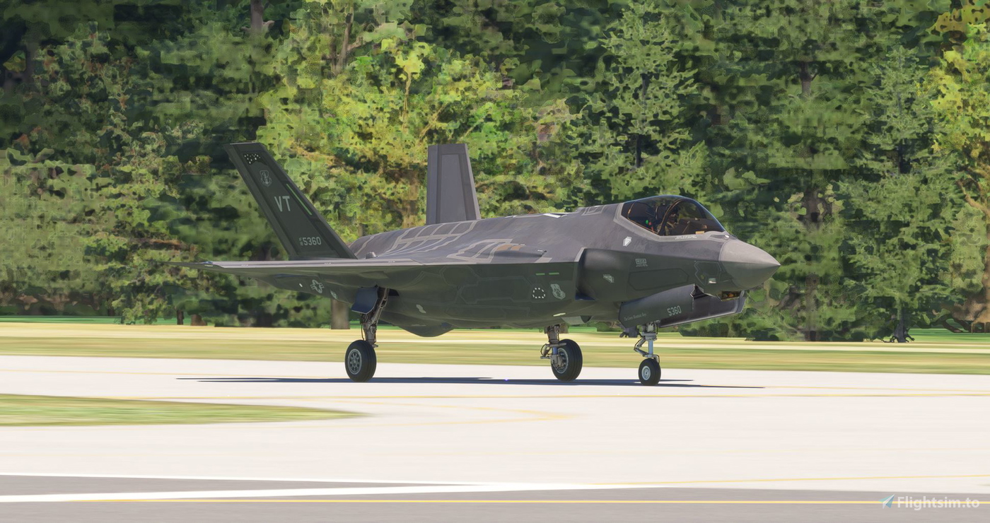 Vermont ANG // IndiaFoxtEcho F-35A 158th FW for Microsoft Flight ...