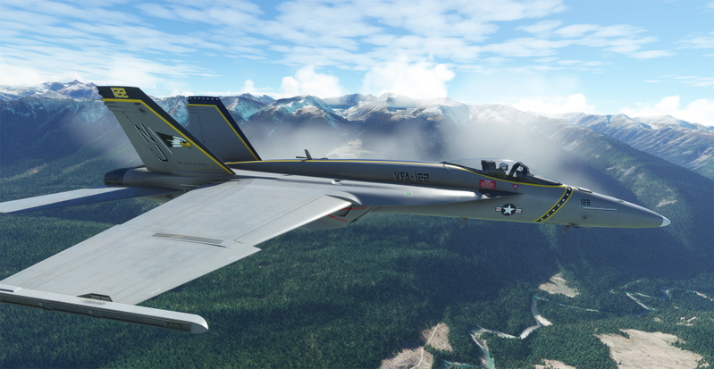 F/A-18 Super Hornet Liveries for Microsoft Flight Simulator | MSFS