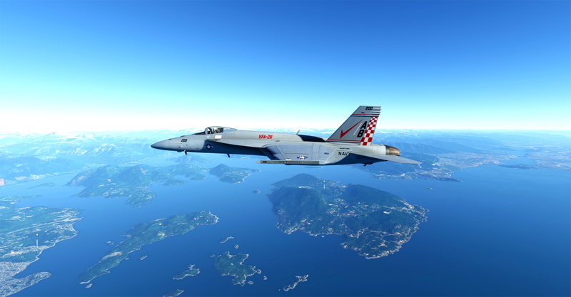 F/A-18 Super Hornet Liveries for Microsoft Flight Simulator | MSFS