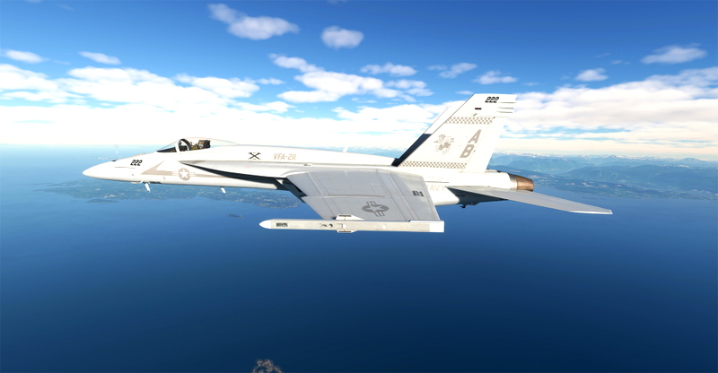 F/A-18 Super Hornet Liveries for Microsoft Flight Simulator | MSFS