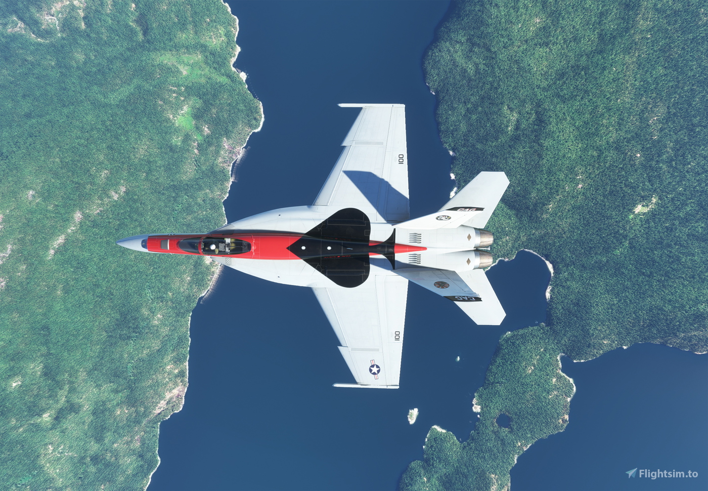 VFA-41 Black Aces Livery for Asobo & SW F-18E for Microsoft Flight ...