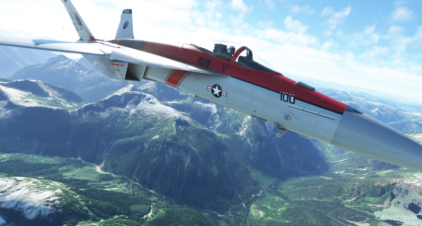 VFA-41 Black Aces Livery for Asobo & SW F-18E for Microsoft Flight ...