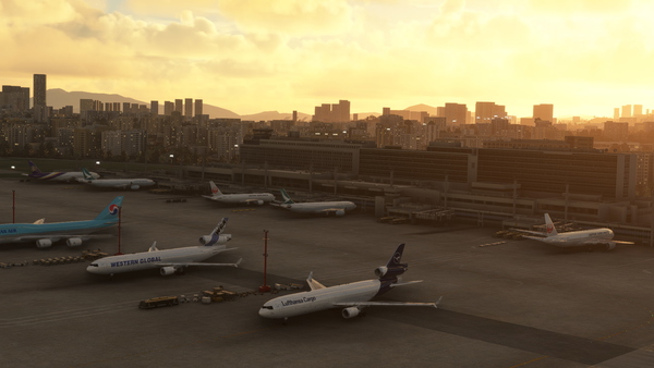 RJTT Tokyo Haneda FSLTL Static Aircraft のために Microsoft Flight Simulator ...