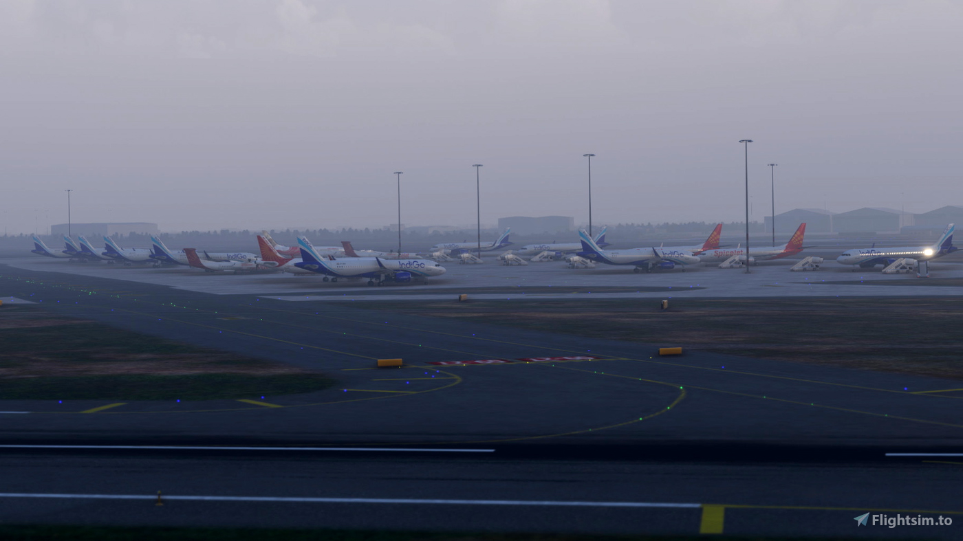 VIDP New Delhi FSLTL Static Aircraft for Microsoft Flight Simulator | MSFS