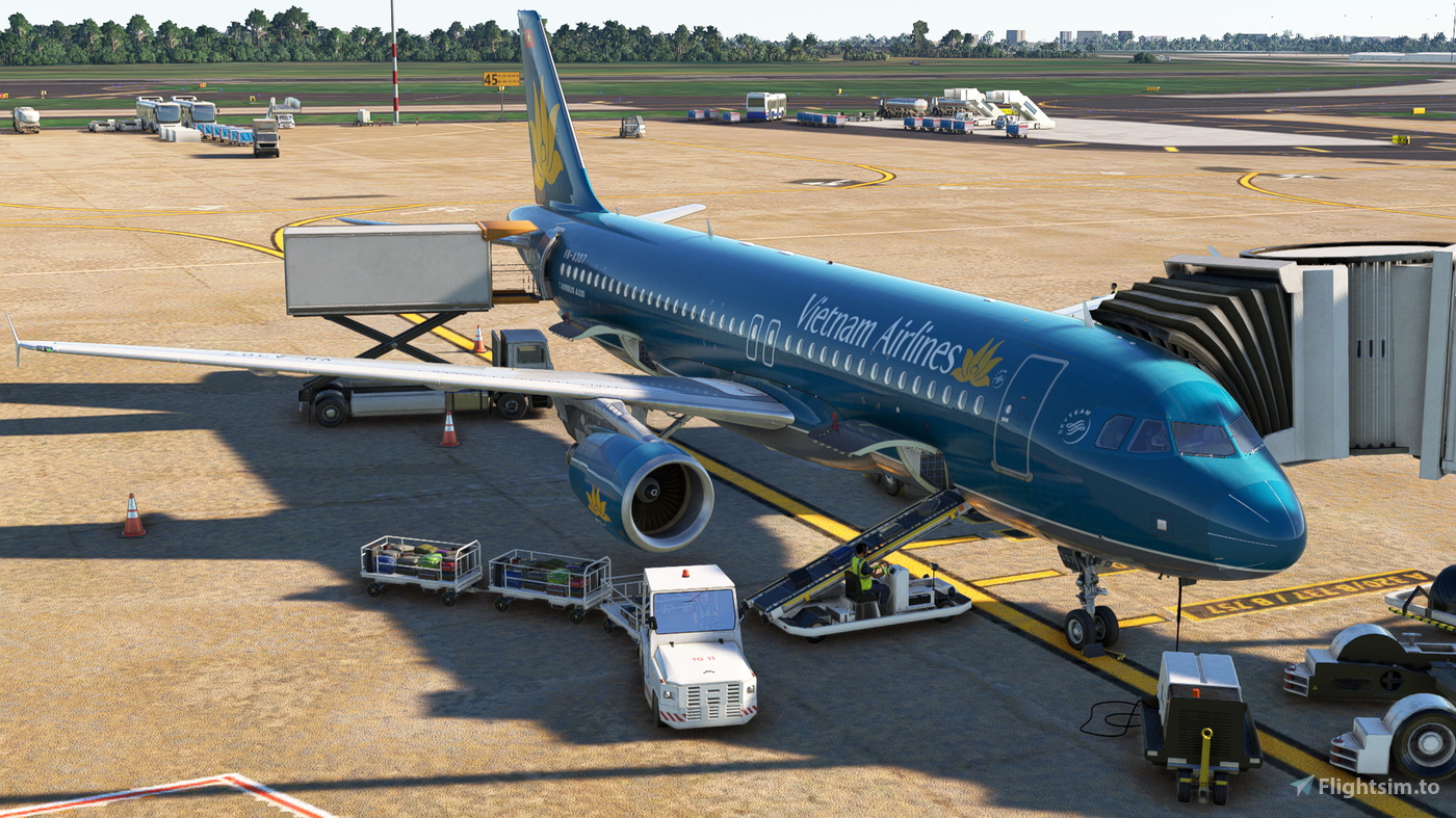 Vietnam AIrlines VN-A307 || Fenix A320 V2 for Microsoft Flight ...
