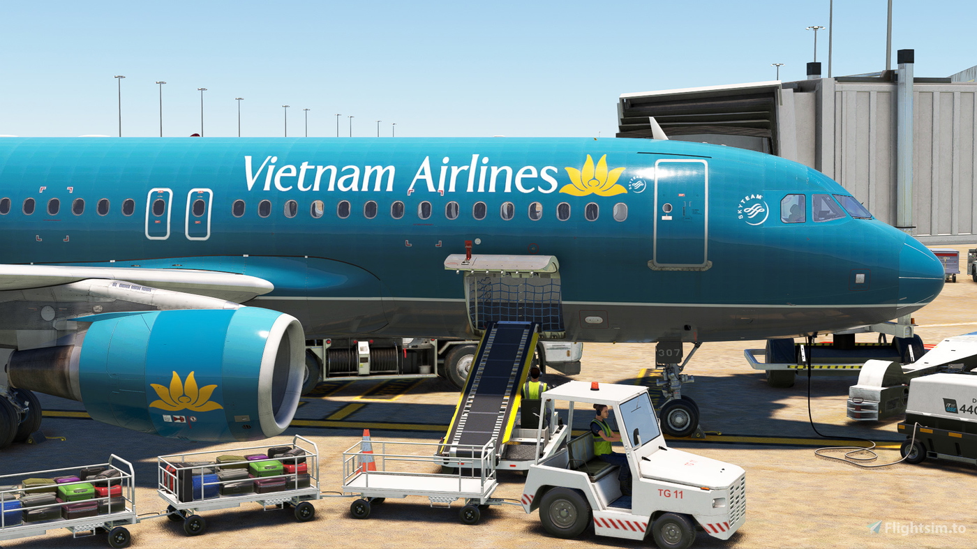 Vietnam AIrlines VN-A307 || Fenix A320 V2 for Microsoft Flight ...